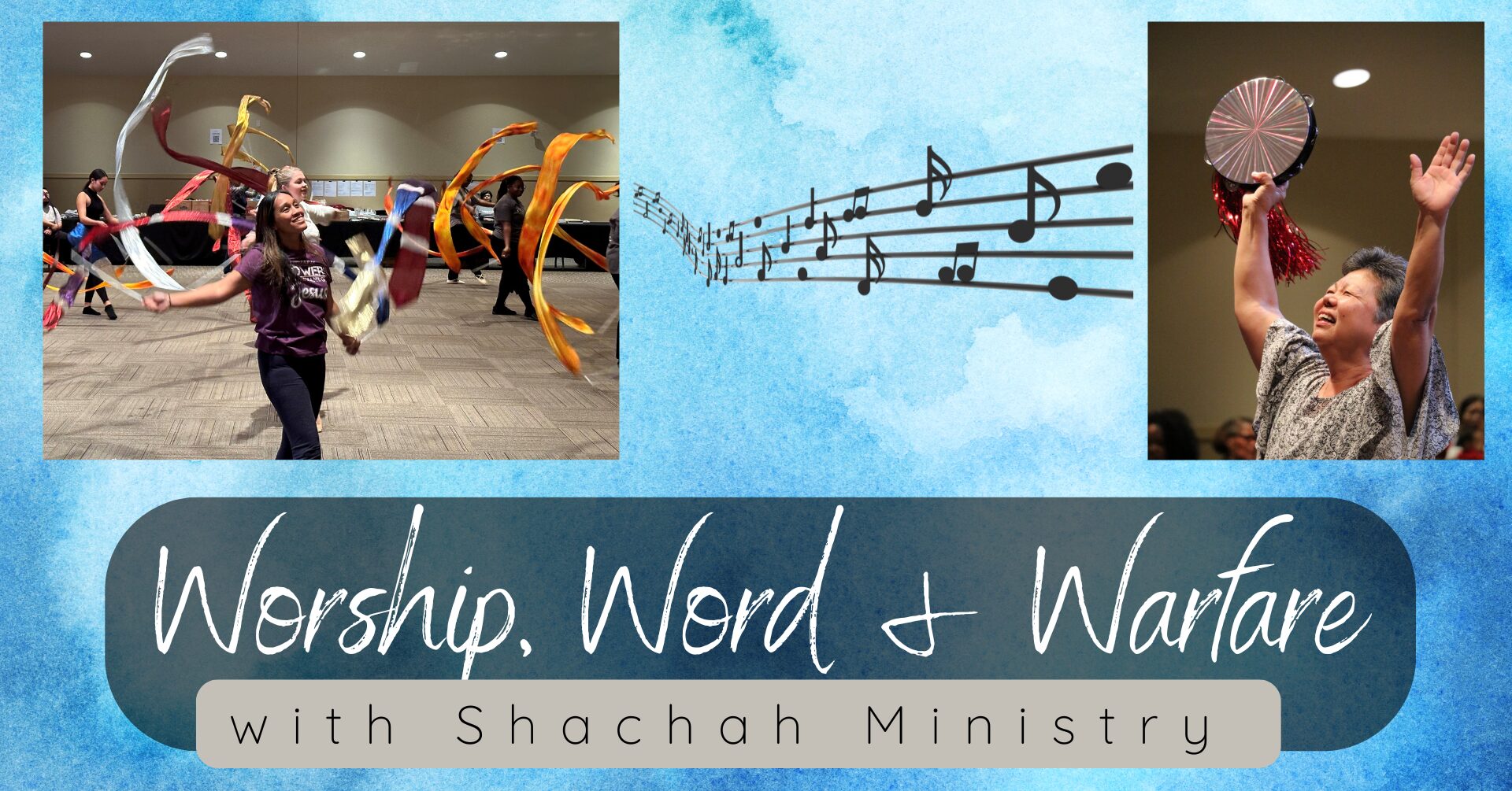 Shachah Worship, Word & Warfare Ministry (Tambourine, Dance, Flag ...